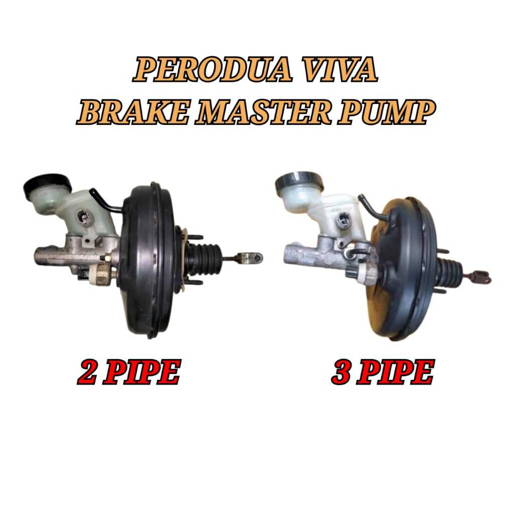 Brake Master Pump / Brake Booster Perodua Viva Brake Master Pump ...