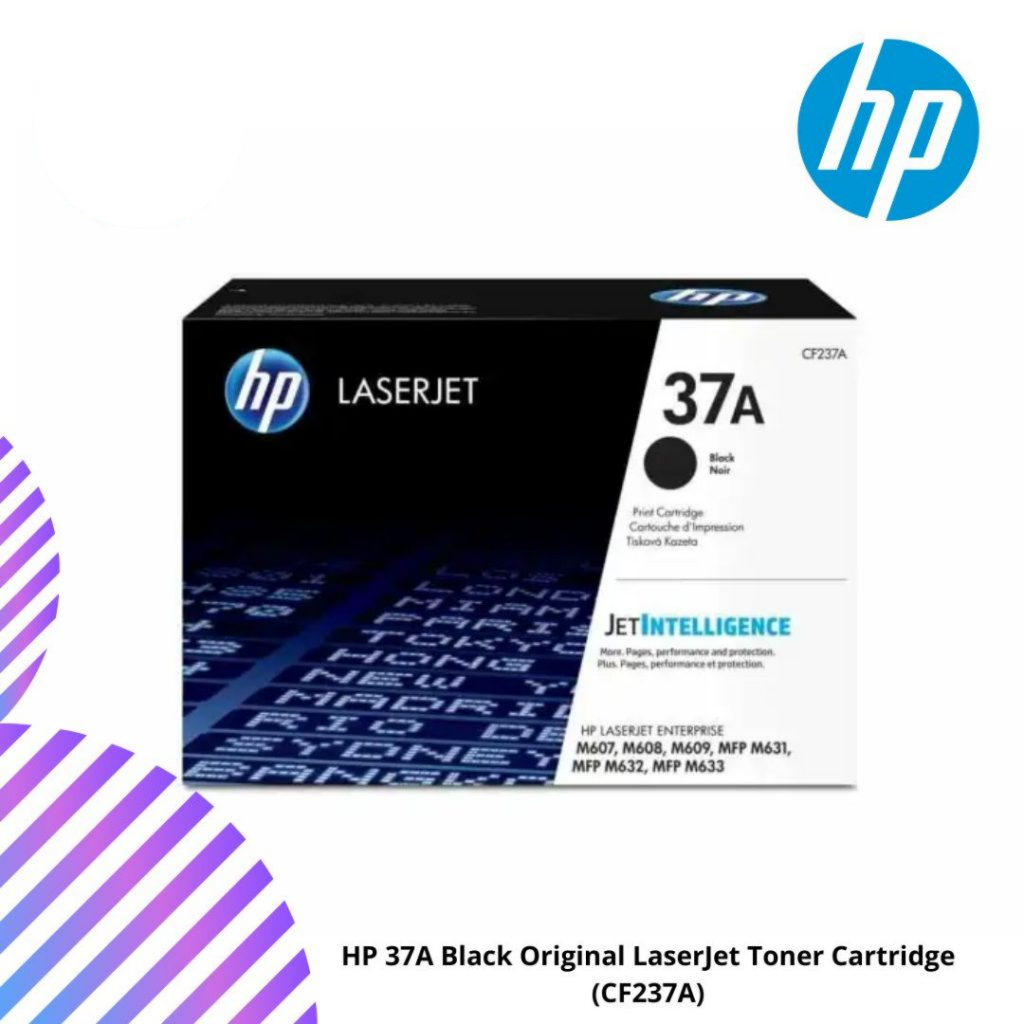 HP 37A Black Original LaserJet Toner Cartridge (CF237A) | Shopee Malaysia