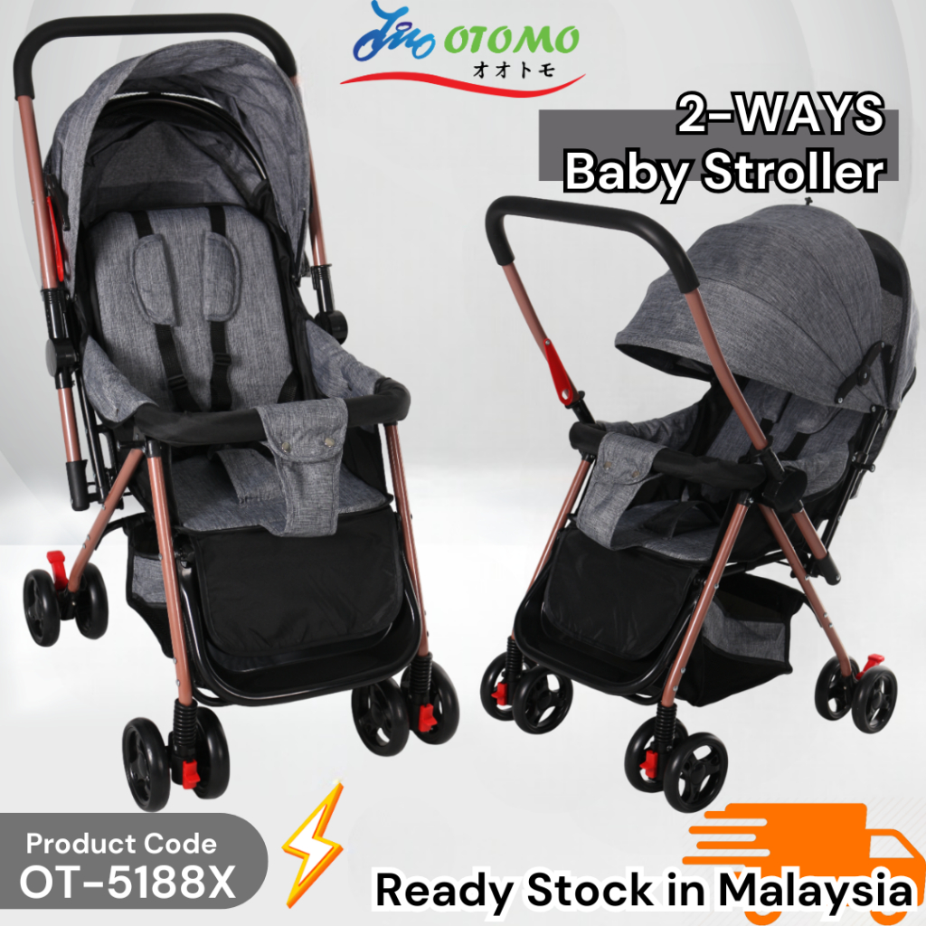 Otomo 2 Way Compact Lightweight Cabin Size Baby Stroller Lightweight ...