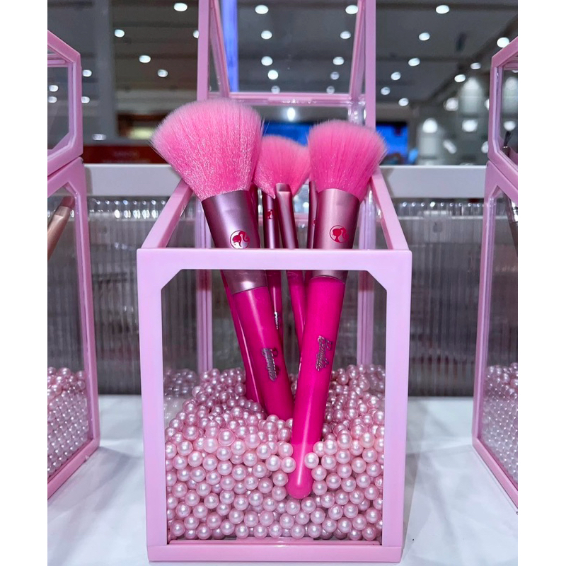 Barbie Makeup Brush Set Miniso | Shopee Malaysia