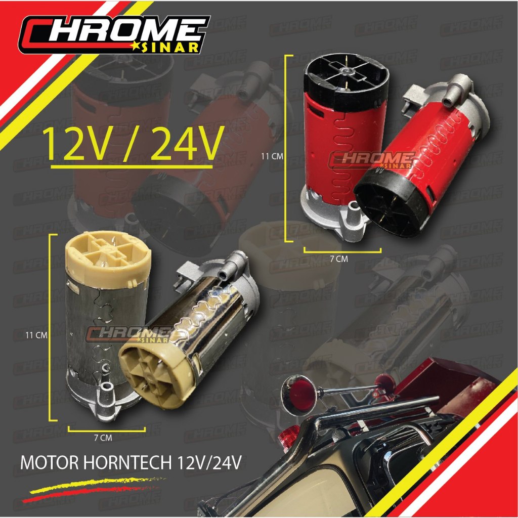 UNIVERSAL-MOTO HORN TECH LORI/KERETA 12V-24V | Shopee Malaysia