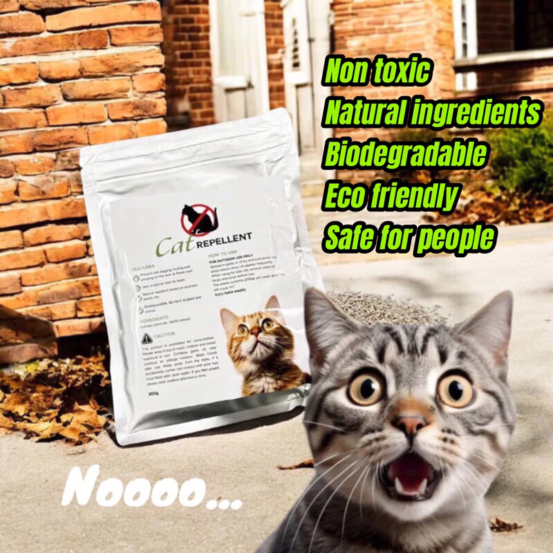 Penghalau Kucing butiran (200g) Halau Kucing Cat Repellent Granules ...