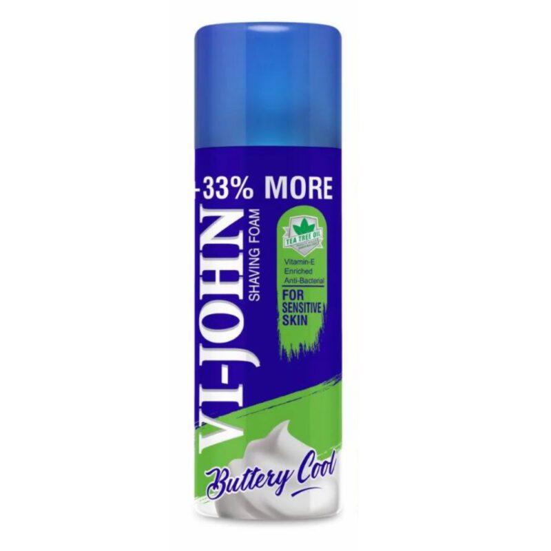 VI-JOHN SHAVING FOAM - SENSITIVE SKIN - 400G | Shopee Malaysia