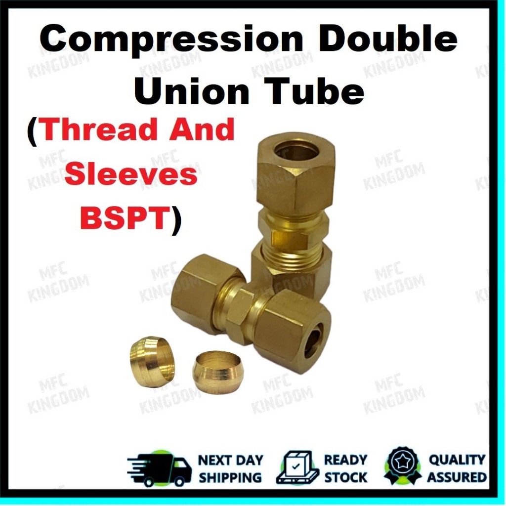 Copper Pipe / Compression Double Union Tube / Union Connector ...