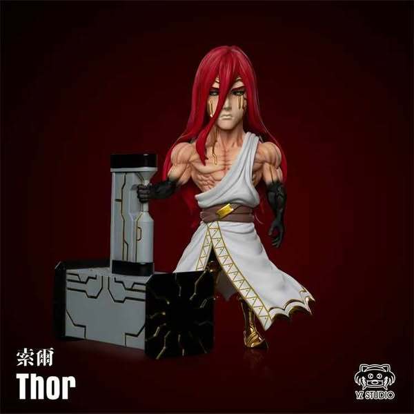 YZ Studio - Record of Ragnarok Series 007 - Thor Resin Statue GK Anime ...