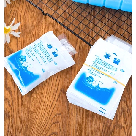 Extra Thick 5 Size Reusable Ice Bag Pack Water Injection Cooler Frozen ...