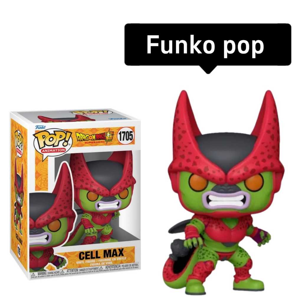 Original Funko Pop! Animation DragonBall Super Hero 1705 Cell max ...
