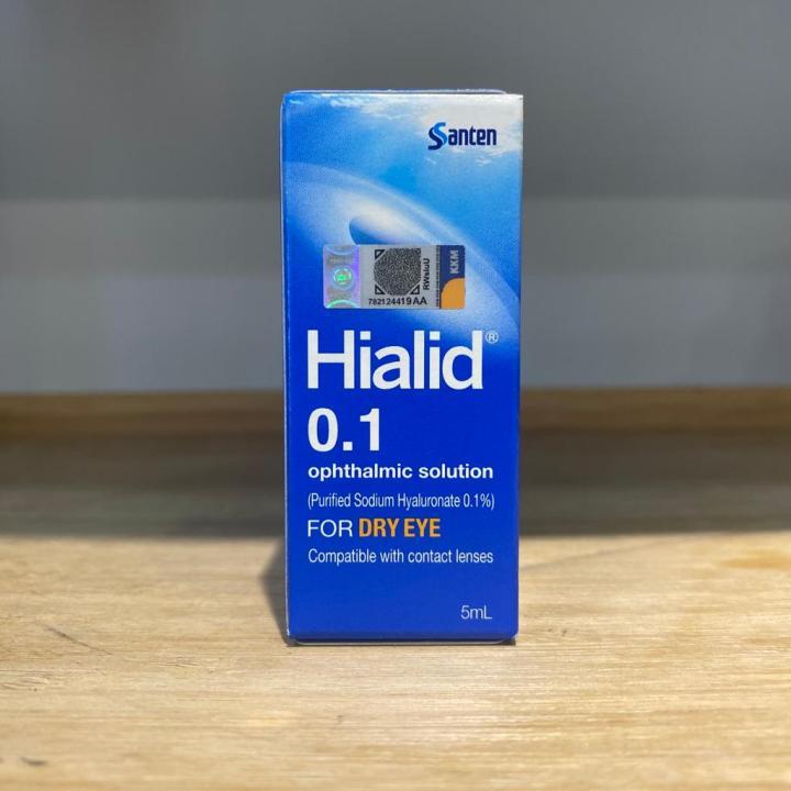 SANTEN HIALID 0.1 OPHTHALMIC SOLUTION FOR DRY EYE 5ML | Shopee Malaysia