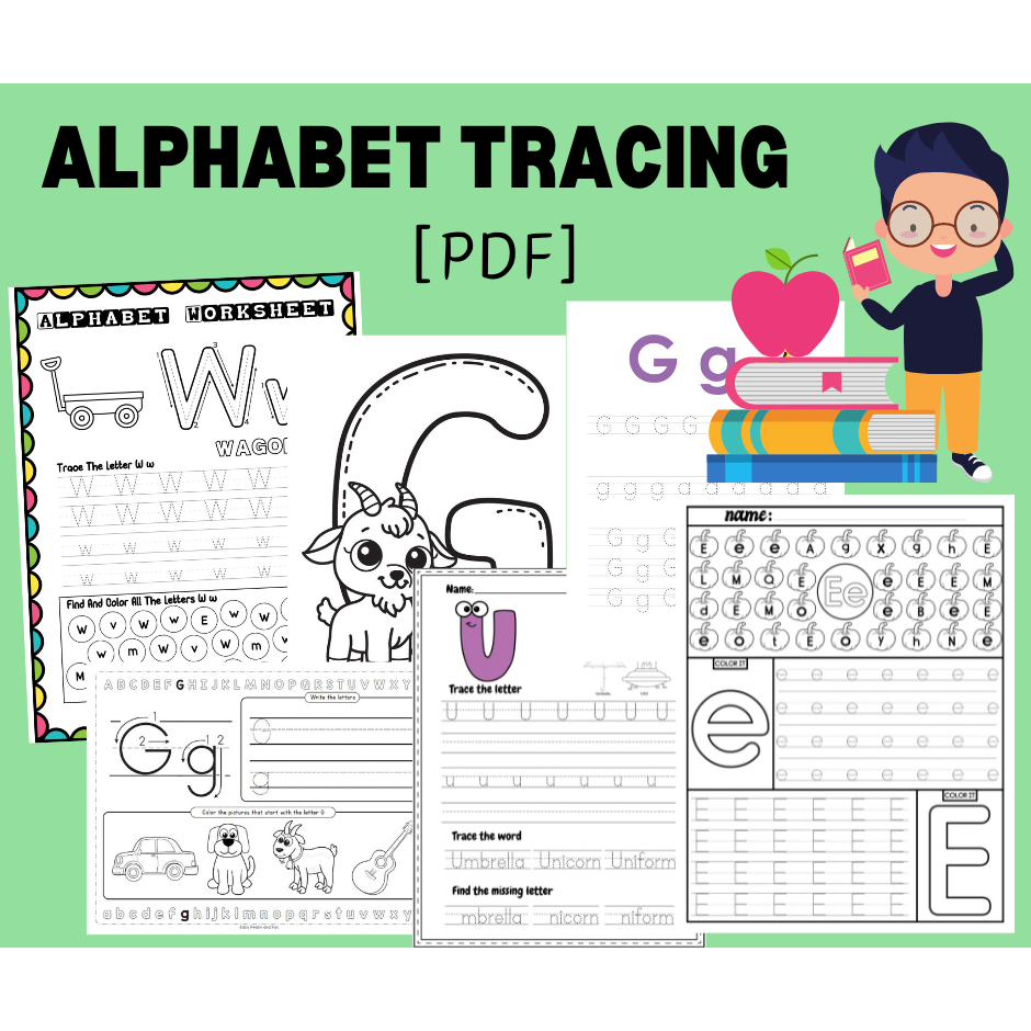A598 - [PDF] Alphabet tracing/ Alphabet Activities - preschool ...