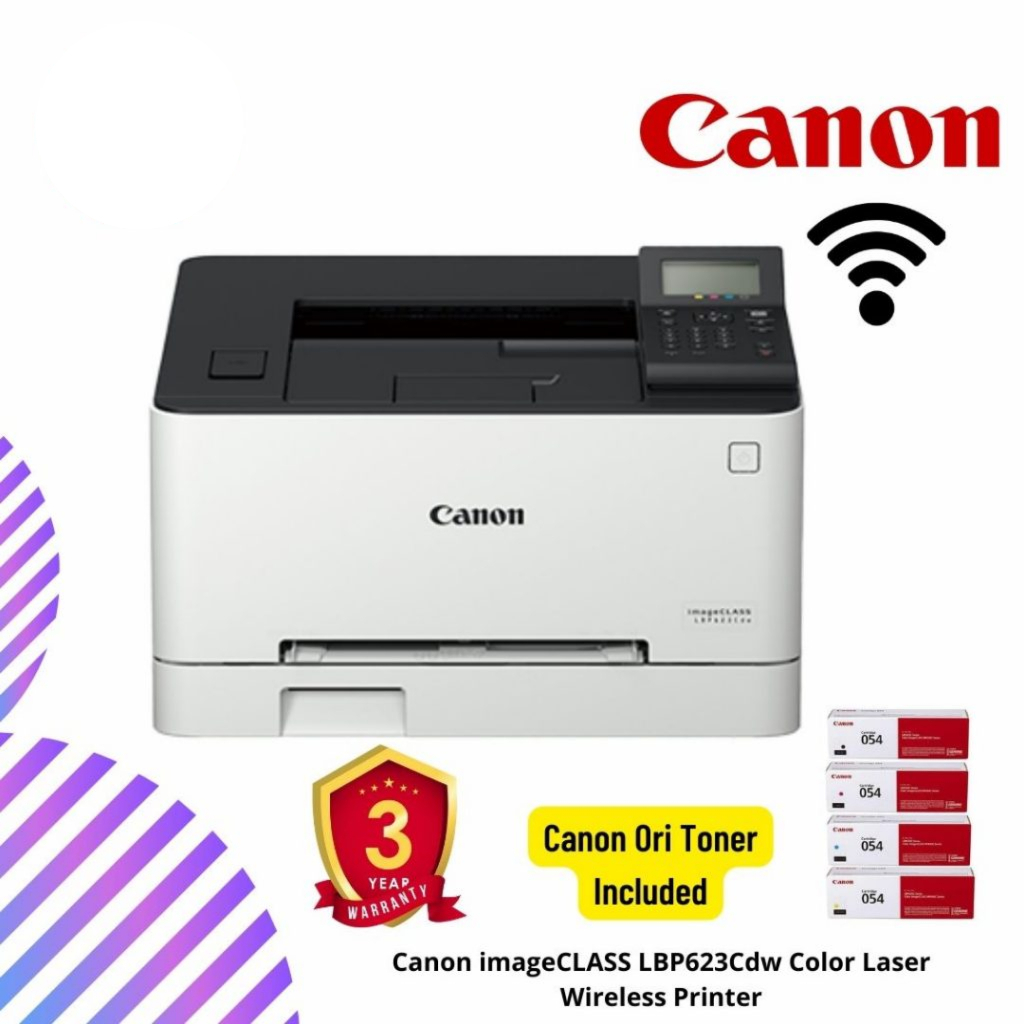 Canon imageCLASS LBP623Cdw Color Laser Wireless Printer | Shopee Malaysia