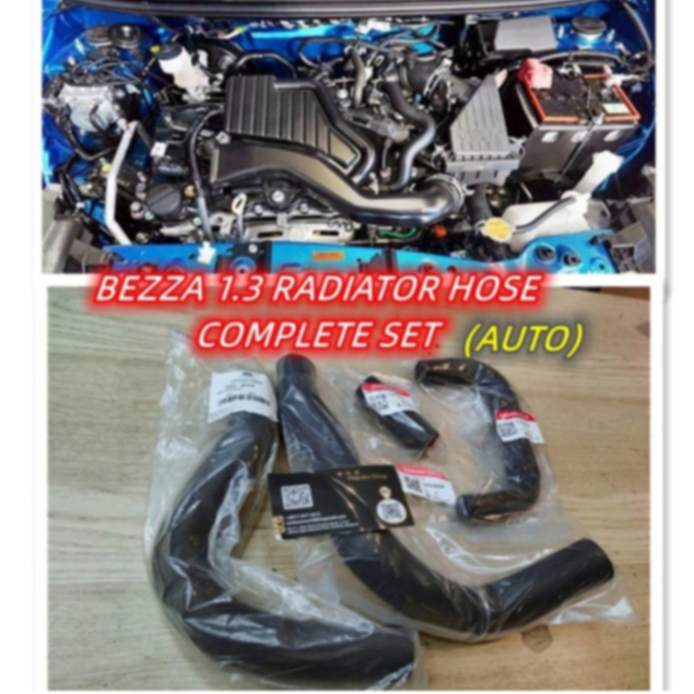 100% ORIGINAL PERODUA PARTS PERODUA BEZZA 1.3 RADIATOR HOSE COMPLETE ...