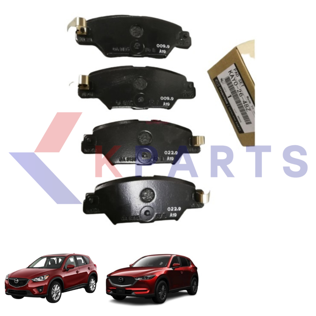 DISC BRAKE PAD REAR (SET) > GENUINE PART > MAZDA CX5 KE KF 2014 - 2022 ...