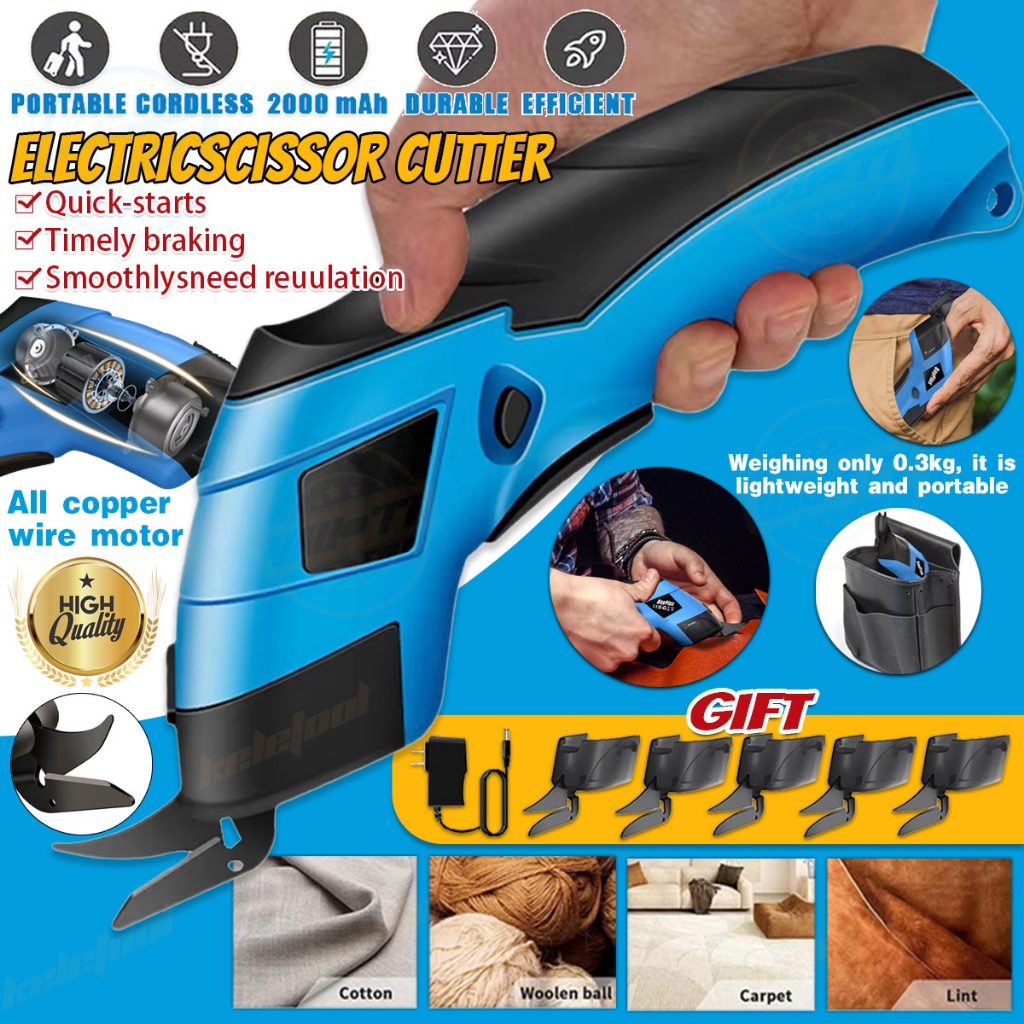 electric scissor electric cutter Rechargeable electric scissors cutter ...