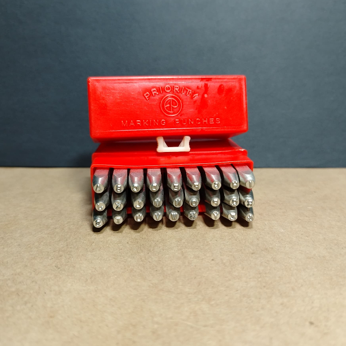 PRIORITY MARKING PUNCHES 2.0mm A to Z Alphabet Punch Set | Shopee Malaysia