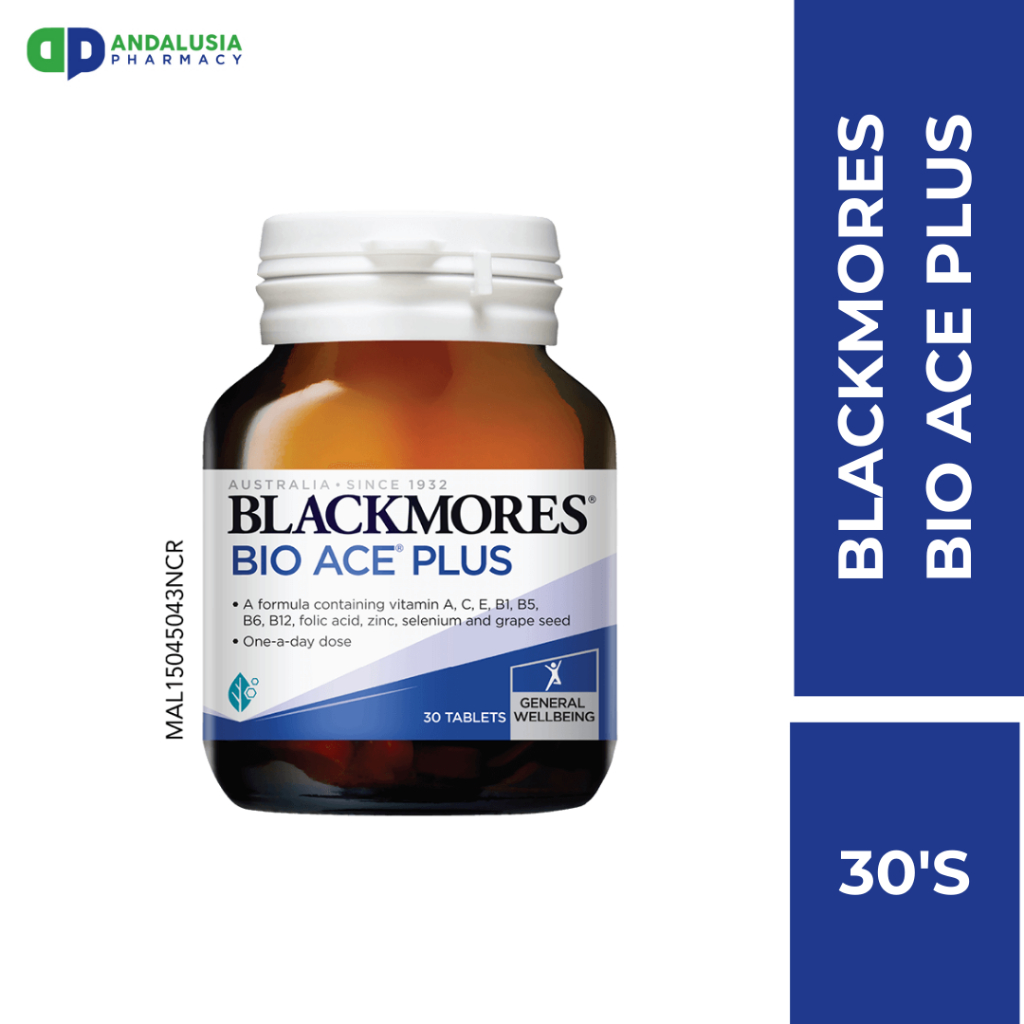 BLACKMORES BIO ACE PLUS 30'S | Shopee Malaysia
