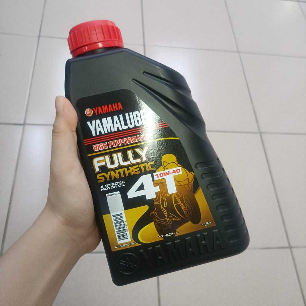 YAMALUBE FULLY SYNTHETIC 10W40 WITH OIL FILTER LC135 Y15 Y16 LAGENDA ...