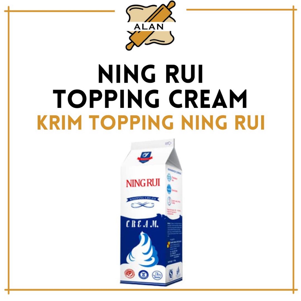 【1L】NING RUI NON-DAIRY TOPPING CREAM | 凝瑞植脂奶油 | Shopee Malaysia