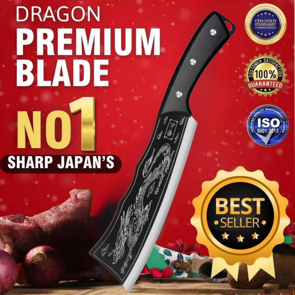 Ready Stock | Satos Dragon Premium knife Japanese Bone Chopping ...