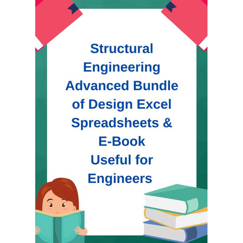 Structural Engineering Advanced Bundle of Design Excel Spreadsheets & E ...