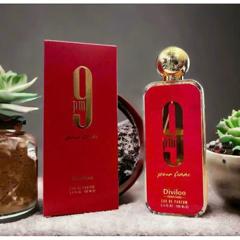 (ORI REJECT) DIVILOO 9PM POUR FEMME RED EDP100ML INSPIRED PERFUME FOR ...