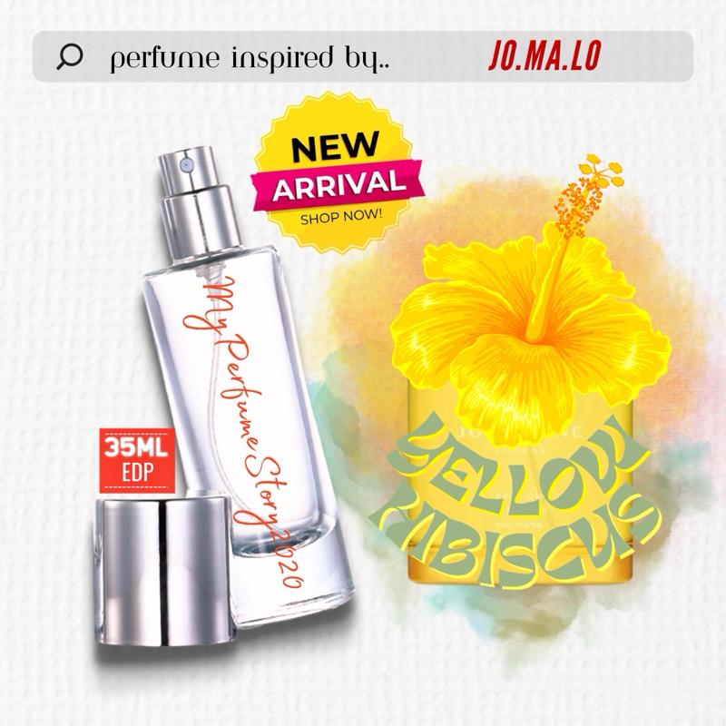 🔥NEW🔥Inspired Perfume Yellow Hibiscus by Jo Ma Lo Fragrance for Unisex ...