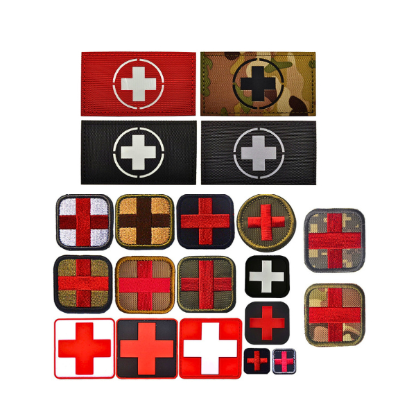 PH007 Rescue Bag Patch Cross Tactical Medical Badge Emergency Rescue ...