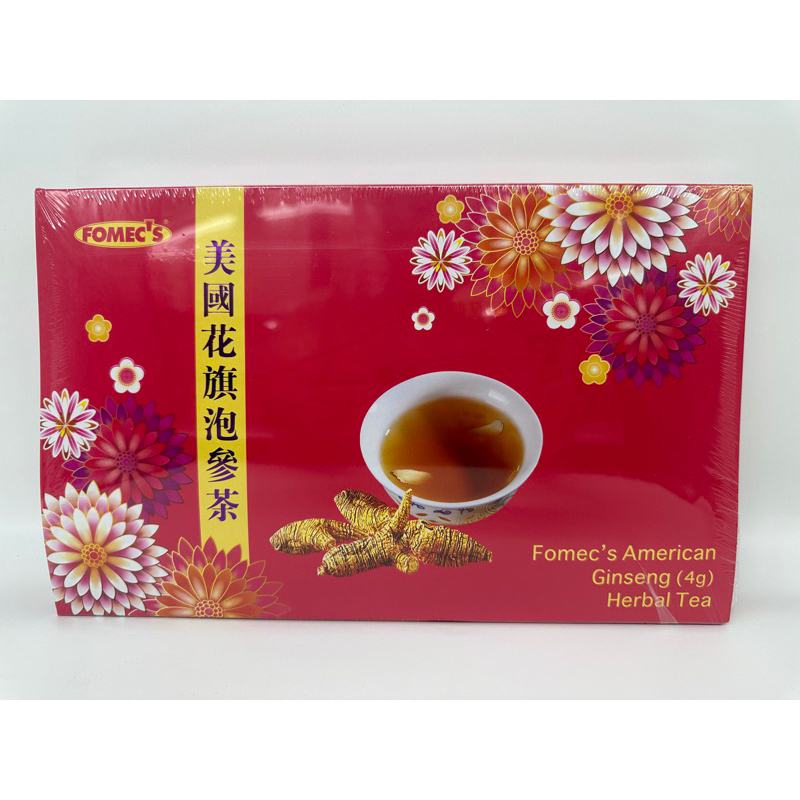 Uncang Teh Ginseng Amerika 2025送礼 丰美氏美国花旗泡参茶 Fomec's American Ginseng ...