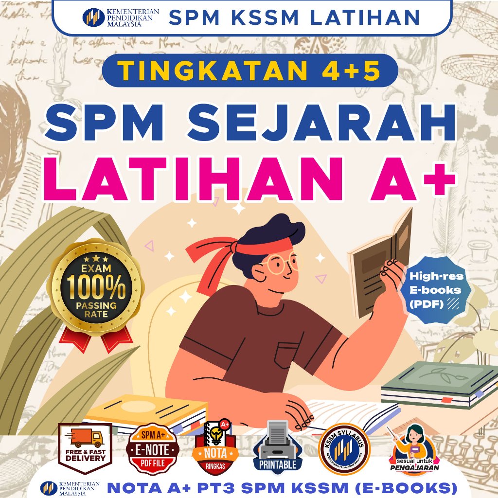 (PDF) Sejarah Latihan SPM Tingkatan 4-5 KSSM Buku Rujukan A+ | Shopee Malaysia