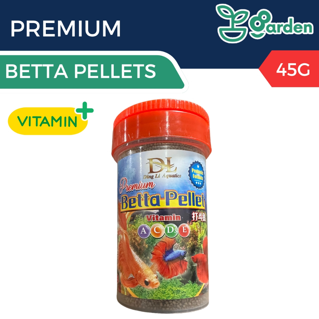 DL Premium Betta Pellet 45g (Fish Food) | Shopee Malaysia