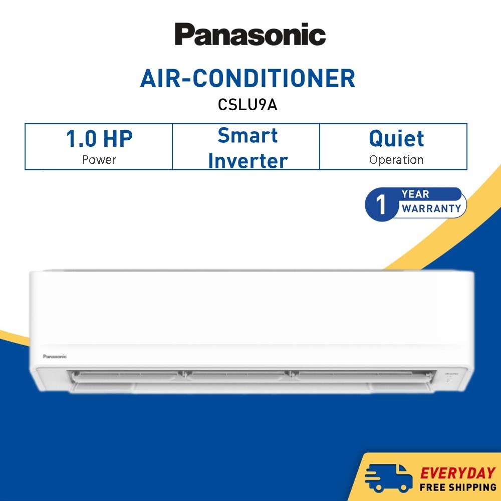 Panasonic R32 Aircond Air Conditioner Rac Smart (Lu) Inverter Wm 1.0/1. ...