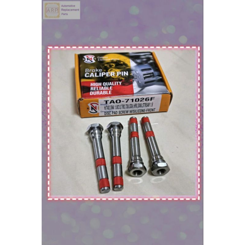 NS Disc Pad Screw Accord Tao,Sda, Civic Sna 1.8,2.0,Tro,T2a,Hrv,Crv Swa ...