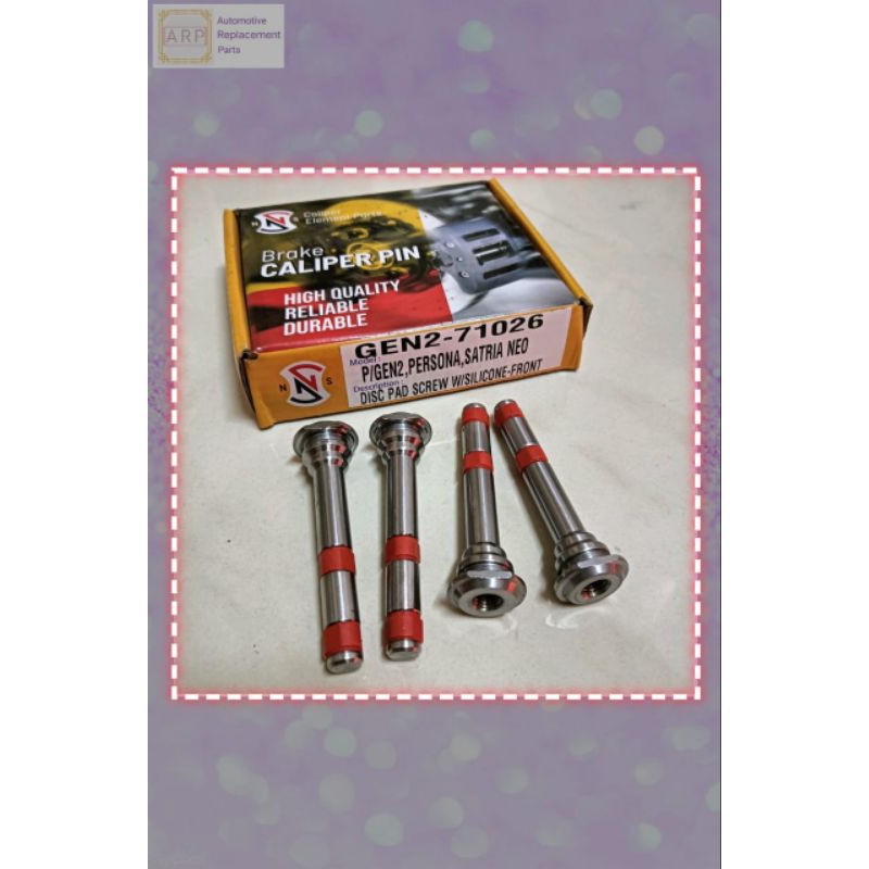 NS Disc Pad Screw Gen2,Persona, Satria Neo (front)(caliper screw ...