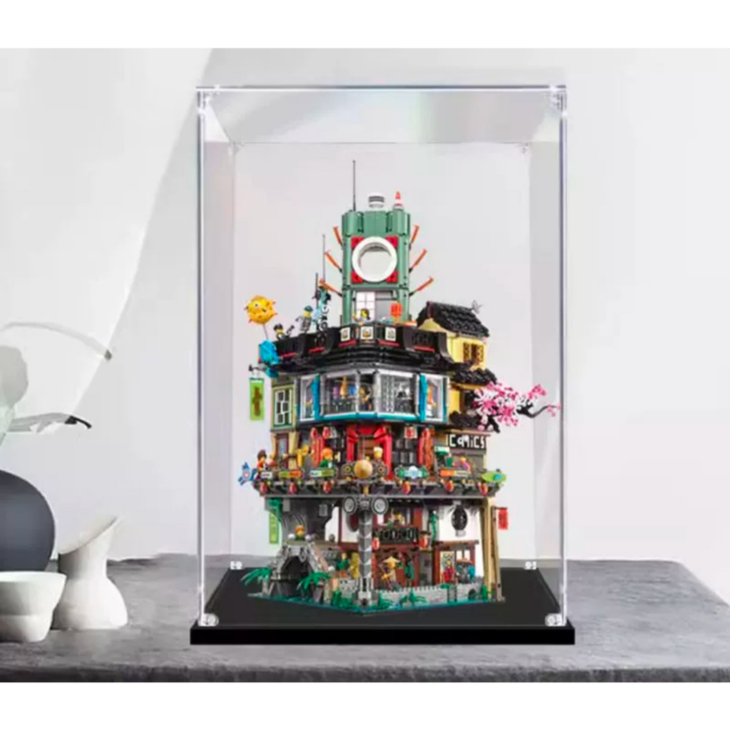 Acrylic Display Case Box 70620 NINJAGO City (Only display case box, No ...