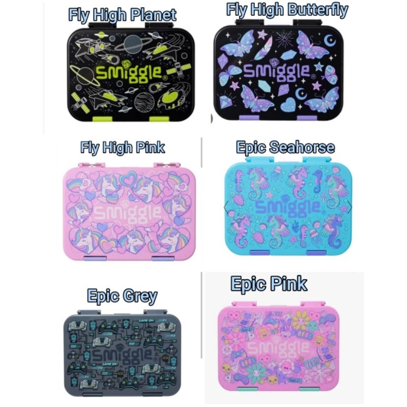 💯 Smiggle Bento Box in Small, Medium and Large Size | Shopee Malaysia