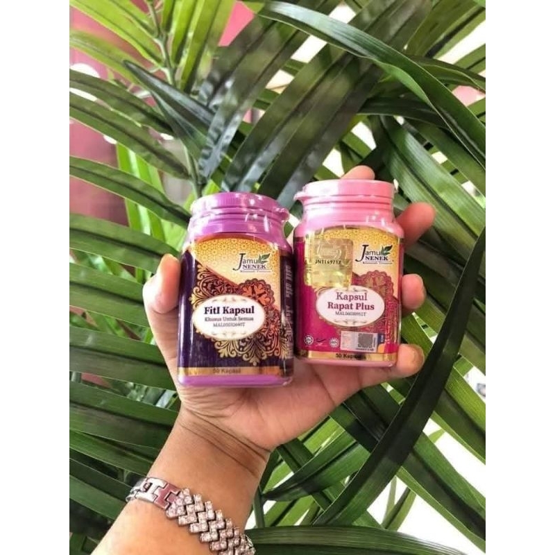 JAMU NENEK RAPAT PLUS & FIT I KAPSUL | WARISAN TURUN TEMURUN | BERASASKAN TUMBUHAN HERBA | TIADA ...