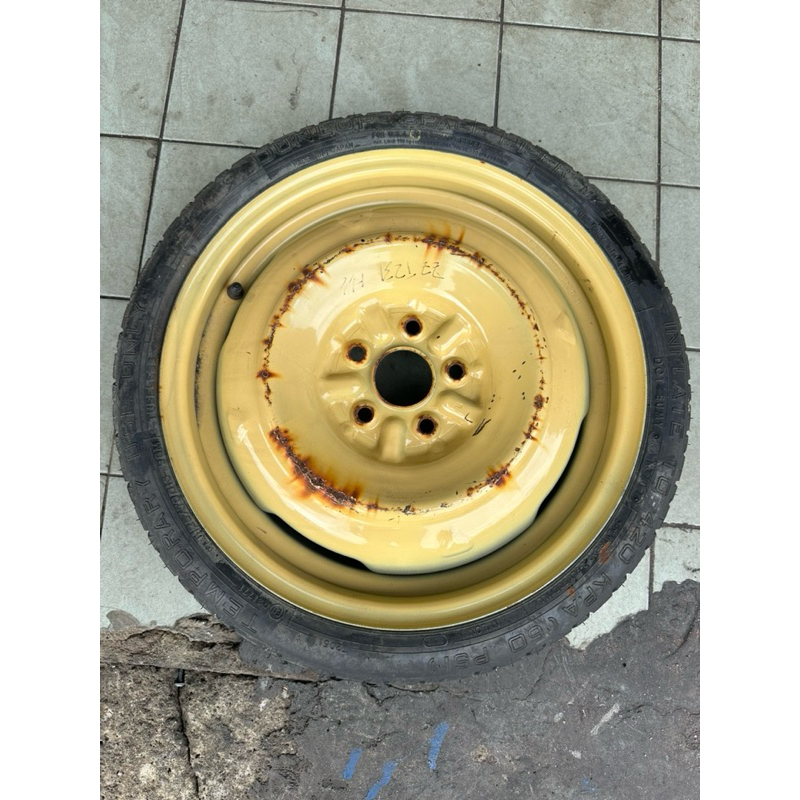spare tyre 16 inch pcd 100 5 hole toyota celica wish caldina subaru ...