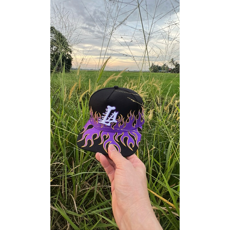 KTHLA Kill The Hype Los Angeles LA Purple Black Snapback Original Brand ...