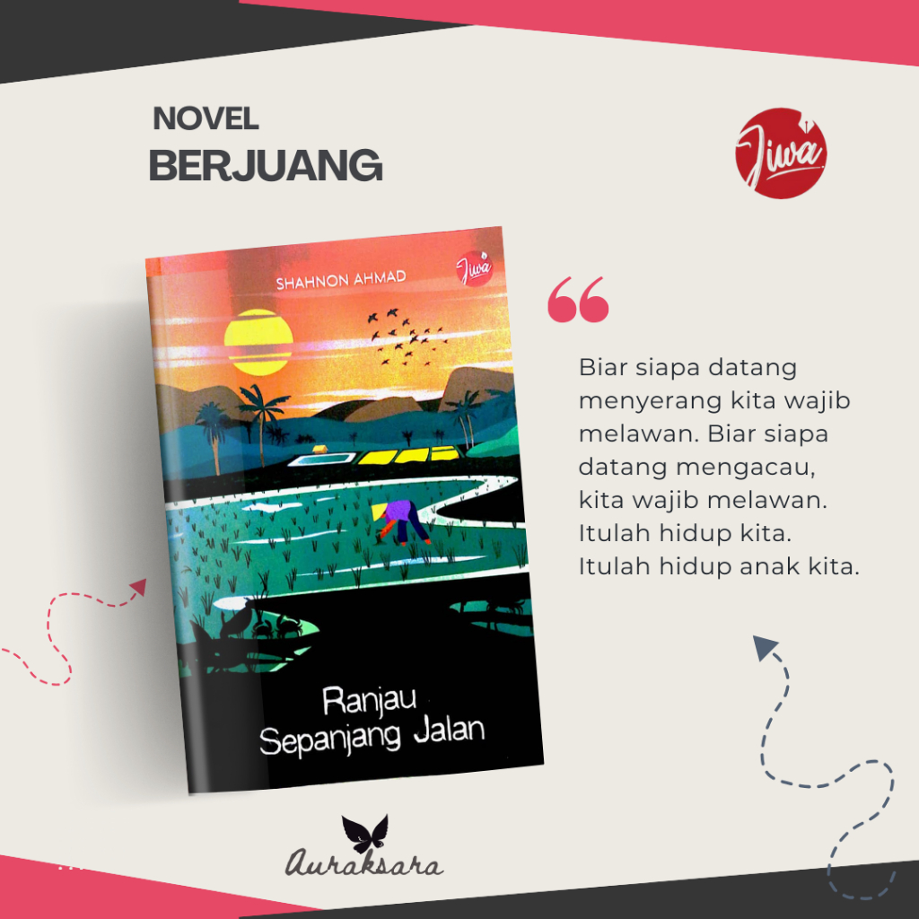 Ranjau Sepanjang Jalan Novel Shahnon Ahmad : Edisi Sasterawan 🦋 Buku Jiwa | Shopee Malaysia