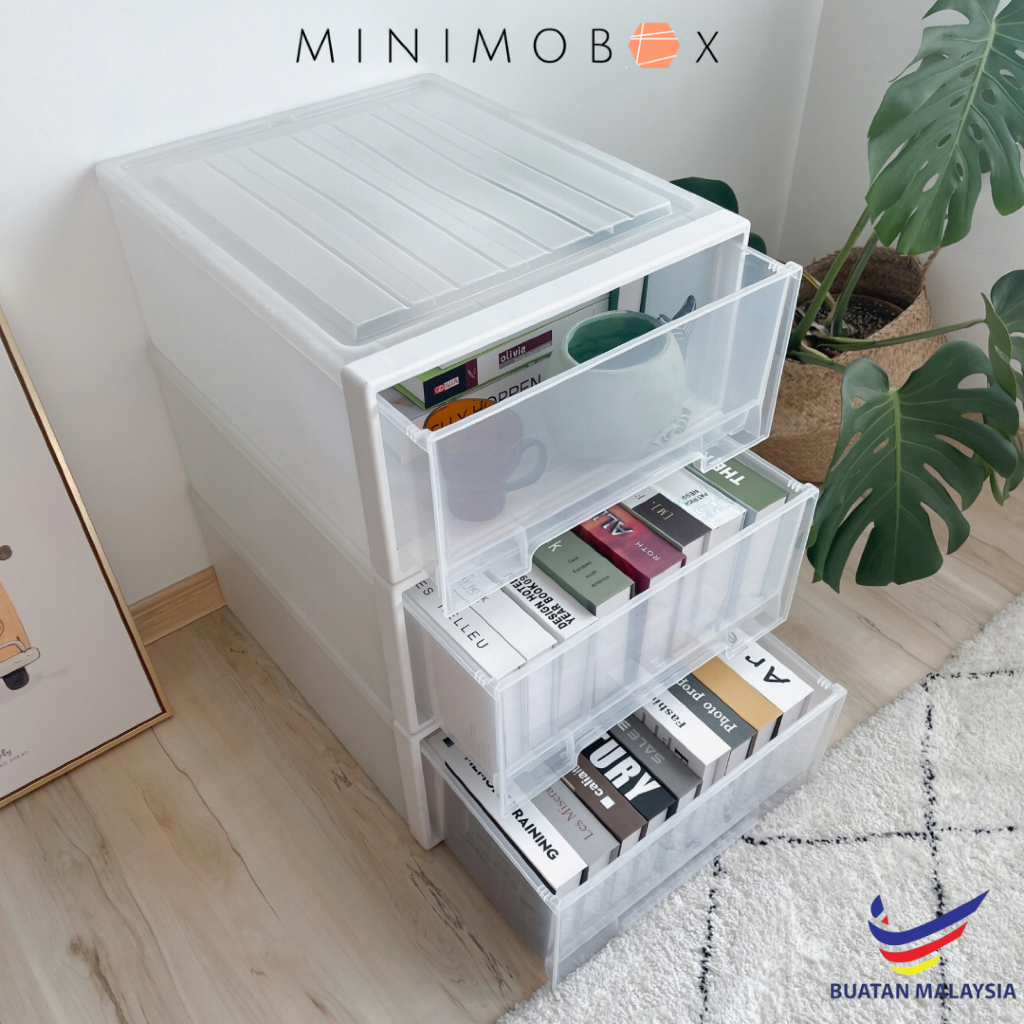 Stackable Drawer Storage Box XXL / Pull Out Storage Unit/ Wardrobe ...