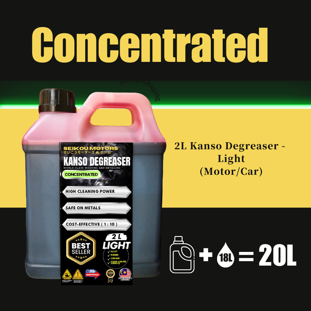 KANSO Degreaser 2L (20L) – Light Duty | Shopee Malaysia