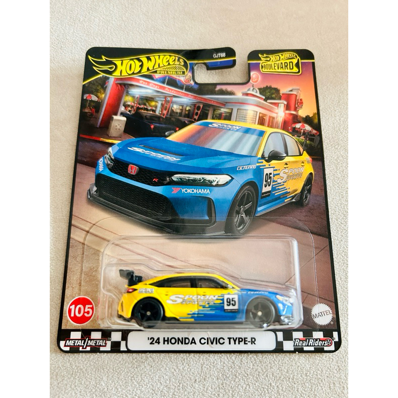 🚕 Hot Wheels Premium Spoon Sports Honda Civic Type-R ‘24 FL5 💯 Ori ...