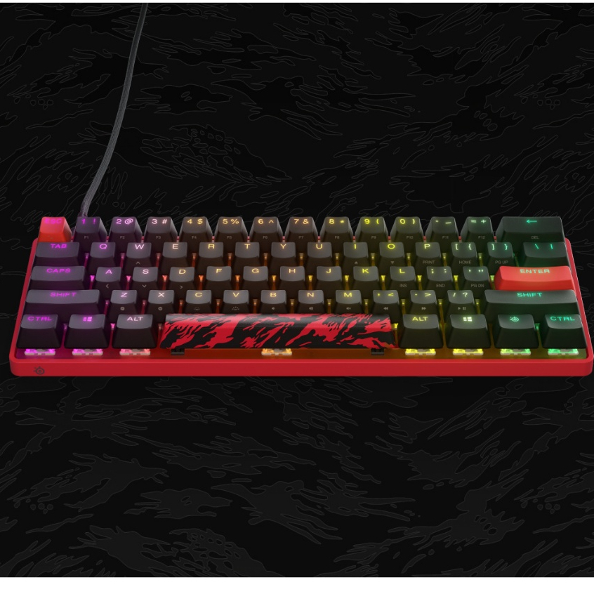 # SteelSeries Apex 9 Mini Faze Clan Edition Keyboard # | Shopee Malaysia