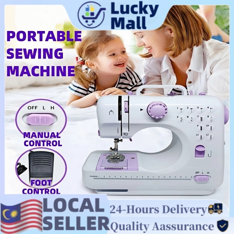 Mini 505A Pro Electric Sewing Machine Upgraded Multifunction Portable ...