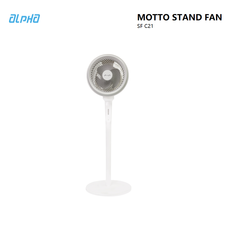 Alpha MOTTO 2 Dalam 1 Kipas Berdiri & Kipas Meja 💬 2 in 1 Stand Fan & Table Fan SF C21 | Shopee ...