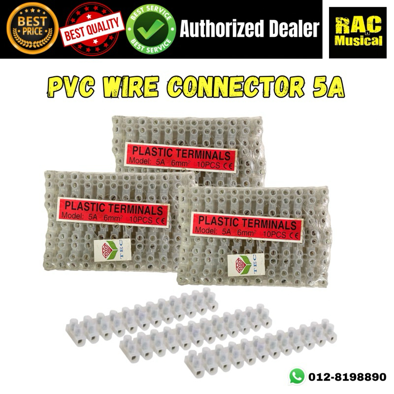 [READY STOCK] Pvc Wire Connector Cable Connector Terminal Block 12 ...