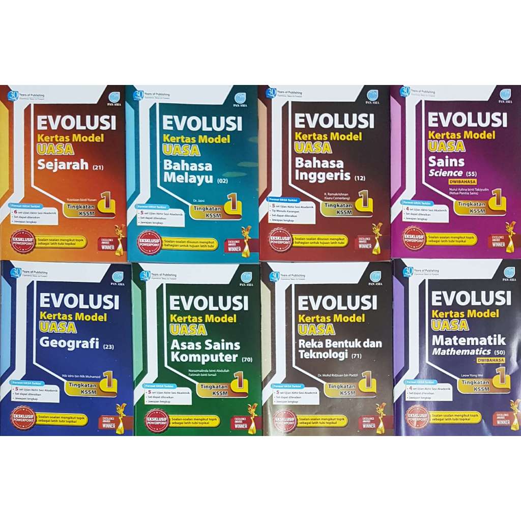 [ PAN ASIA ] Evolusi Kertas Model UASA Tingkatan 1 | Shopee Malaysia