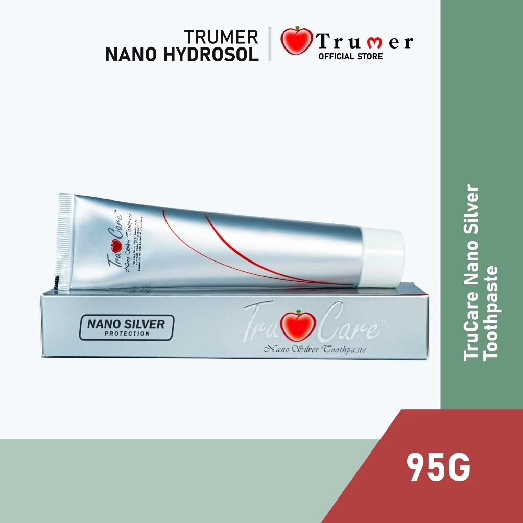 TruCare Nano Colloidal Silver Toothpaste 95gms (For Ulcers Bleeding ...