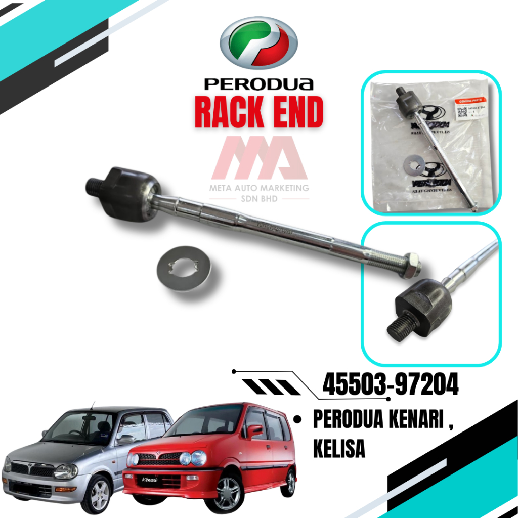 PERODUA STEERING RACK END LH RH PERODUA KENARI KELISA (45503-97204 ...