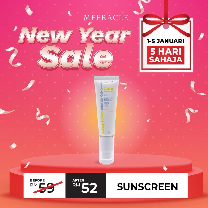 (VIRAL) Meeracle Sunscreen | SPF50+ | 20ML | Shopee Malaysia