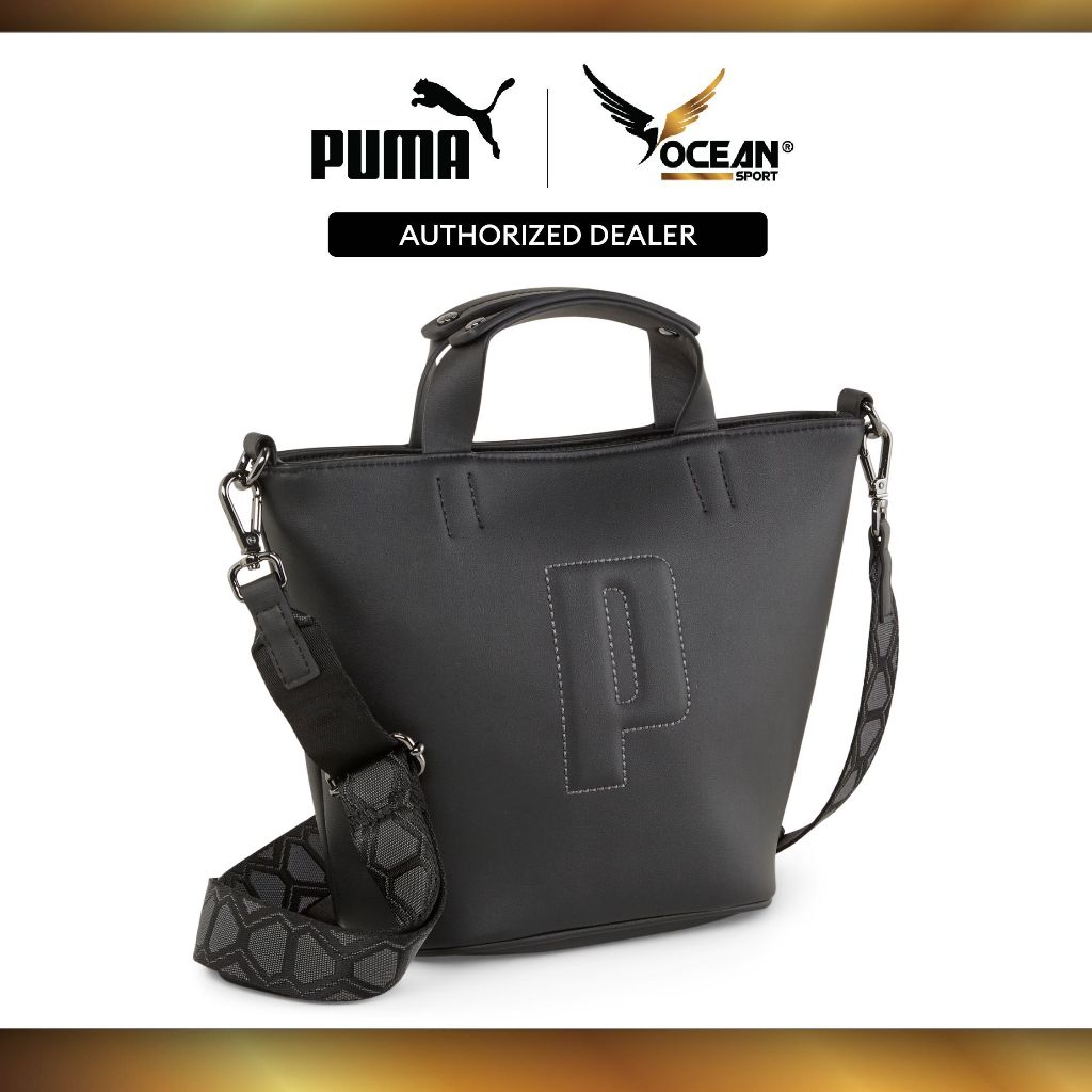 PUMA Sense Mini Shopper Black Bag 09036101 | Shopee Malaysia